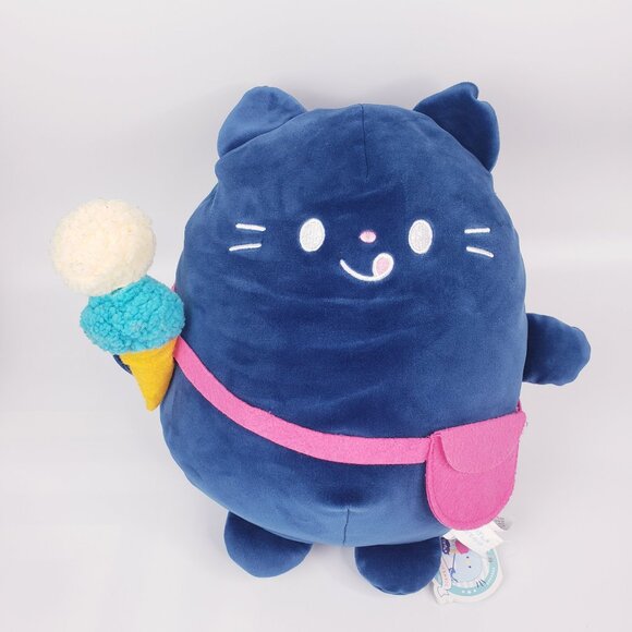 Toys | Gokigen Odekake Meigurumi Blue Ice Cream Cat 12 Plush Round 1 ...
